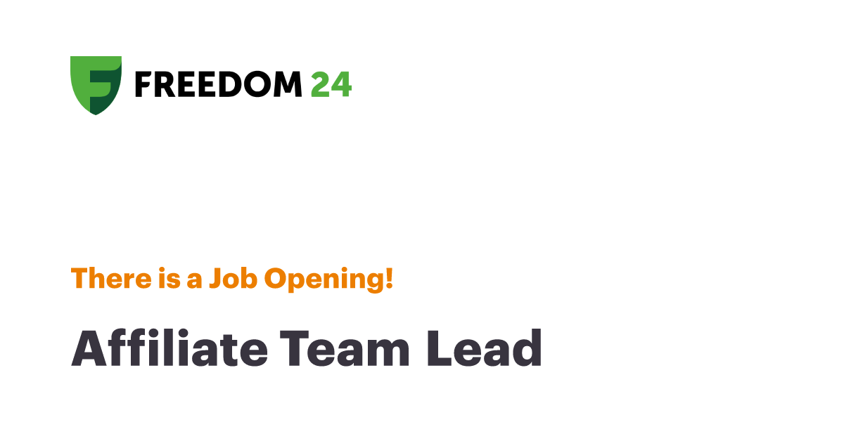 Freedom24 Job Openings